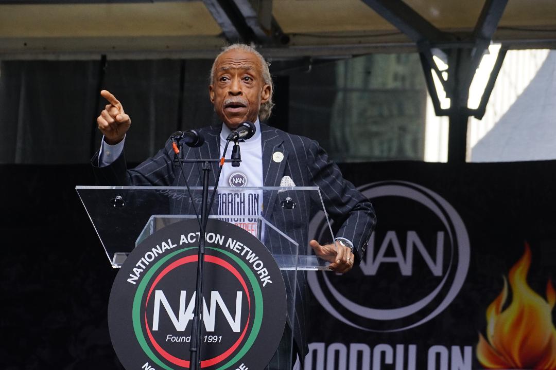 Rev. Al Sharpton Leads March on Wall Street: A Modern Echo of the March ...